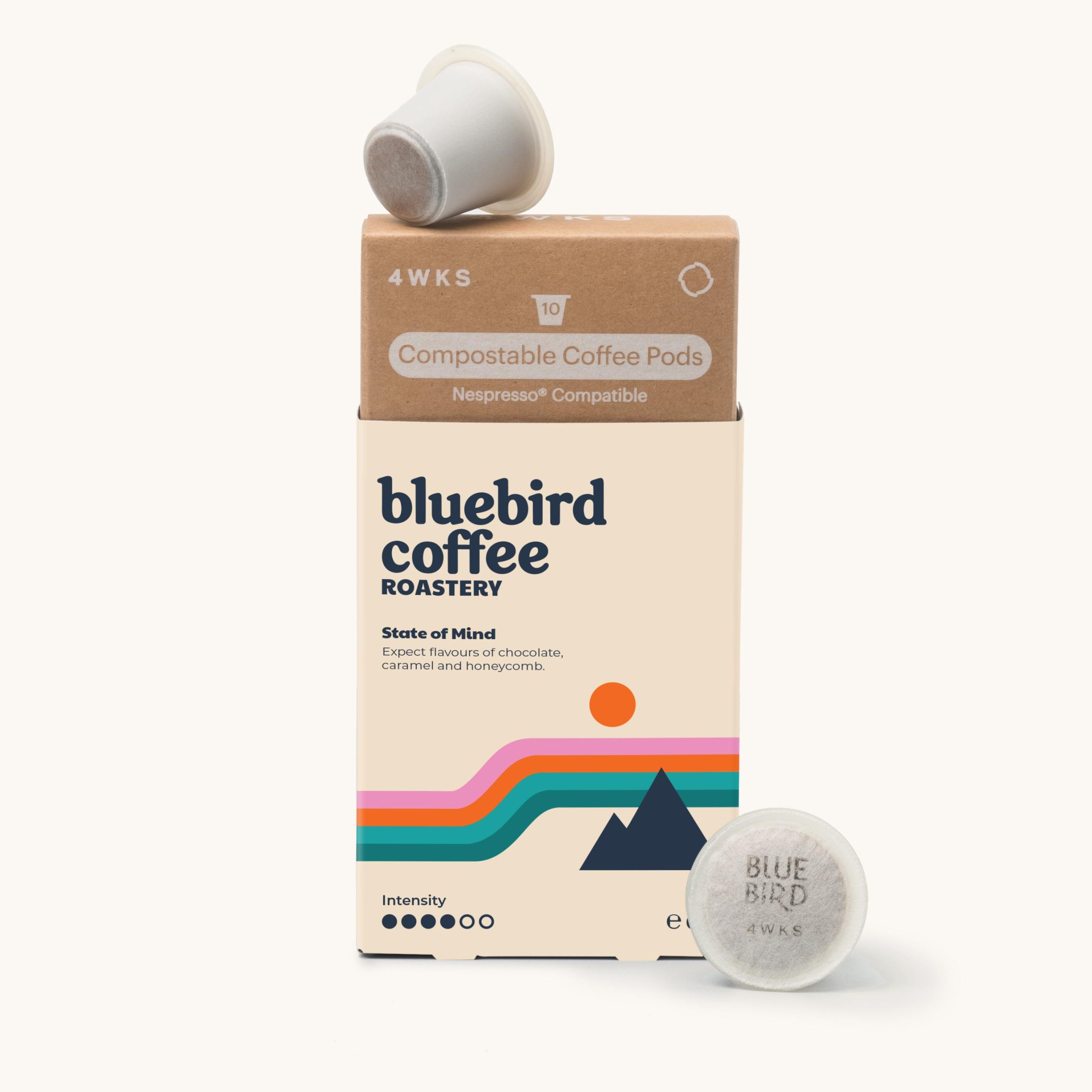 Box of Coffee Pods | Bluebird Coffee Roastery