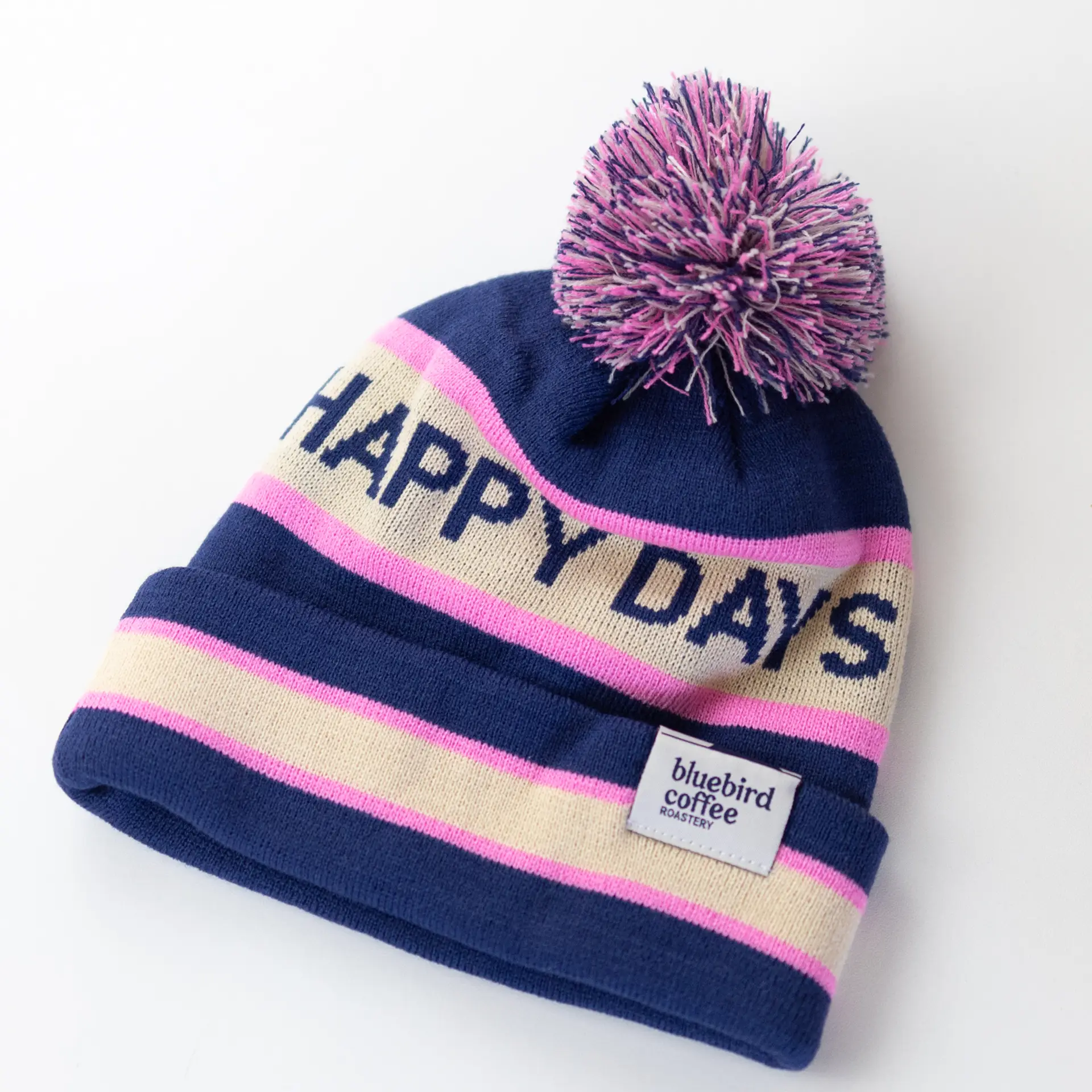 Happy Days Beanie | Graphic Merch | Bluebird Coffee Roastery